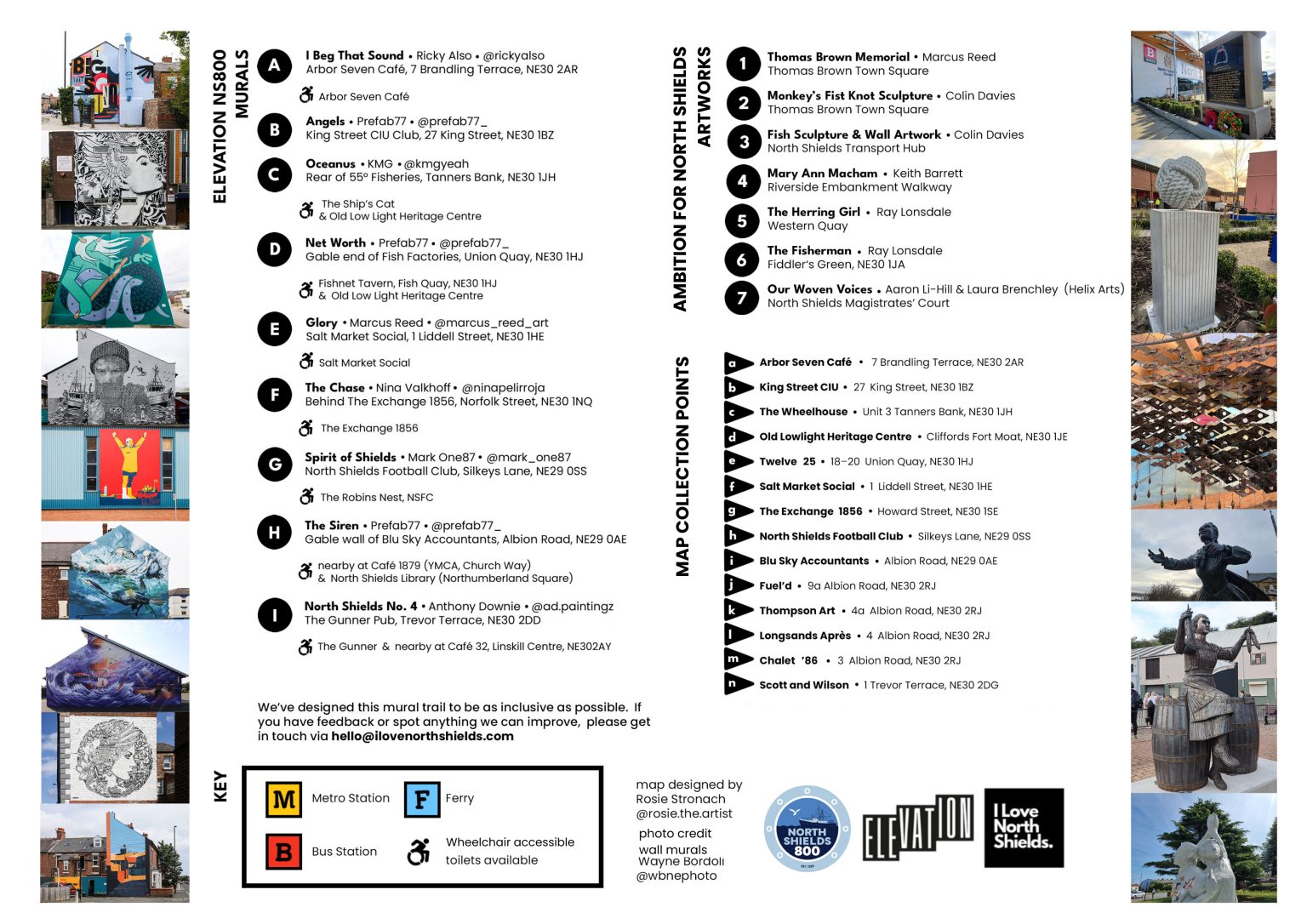 North Shields Art Trail – Elevation NS800 Murals & Public Art Map ...